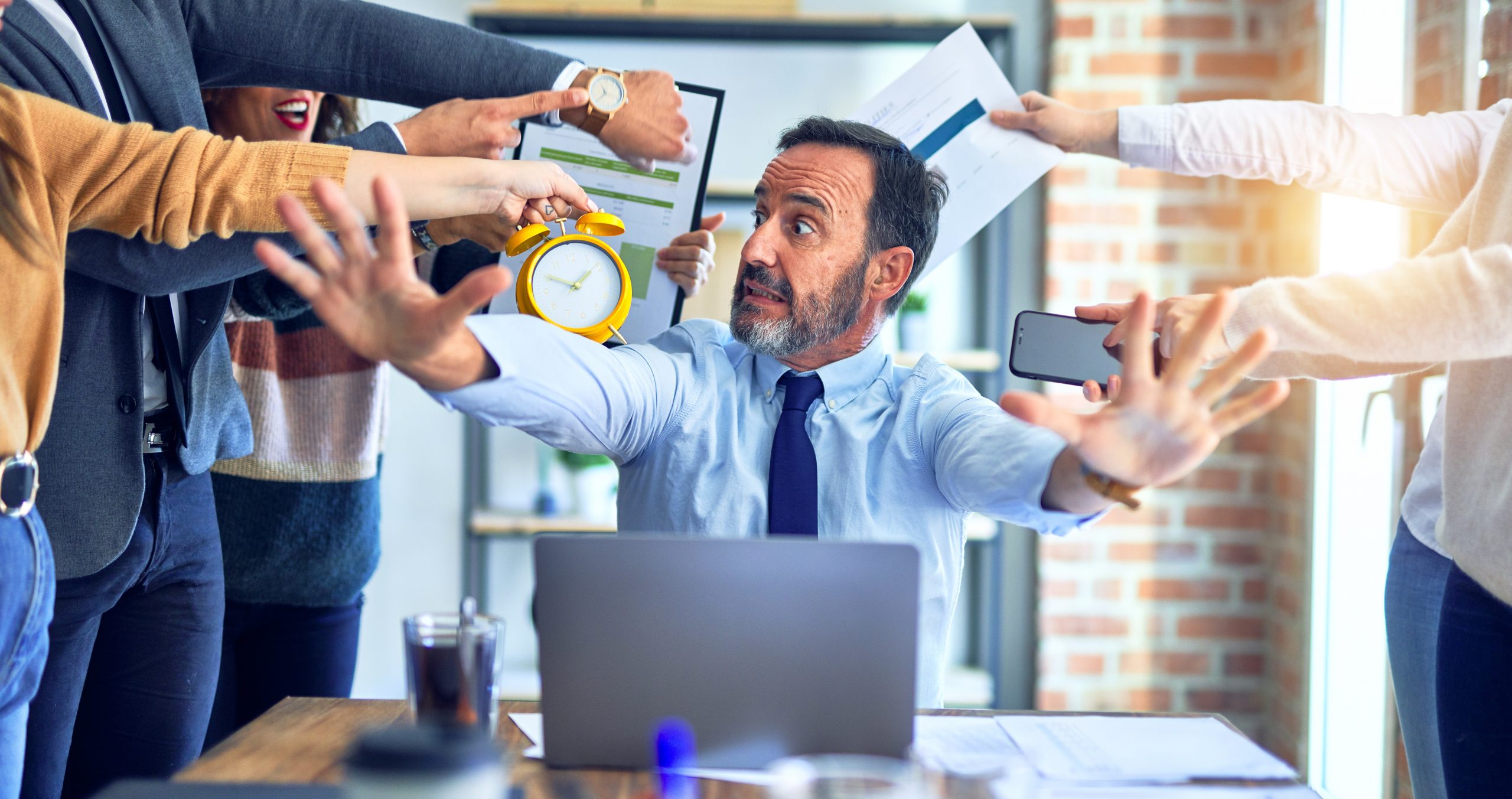What causes us to feel overwhelmed?